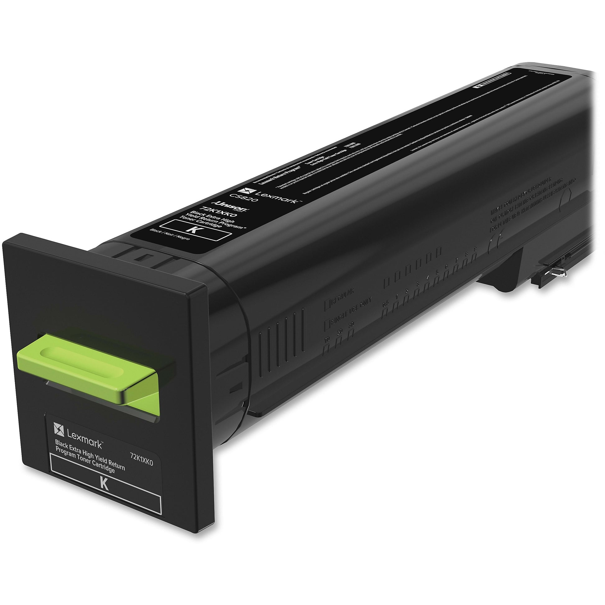 Genuine Lexmark 72K1XK0 High Yield Black Toner Cartridge (33,000 pages ...